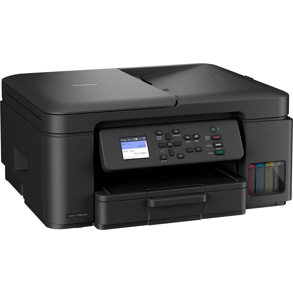 Impresora multifunción 3 en 1 Brother Mini HT WE DCP-T780DW negra