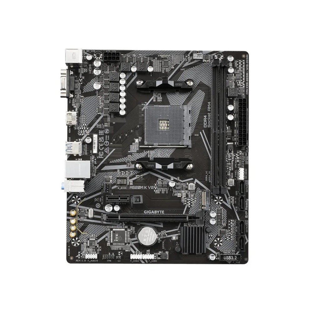 Placa Base Gigabyte A520M K V2 AM4 Micro ATX