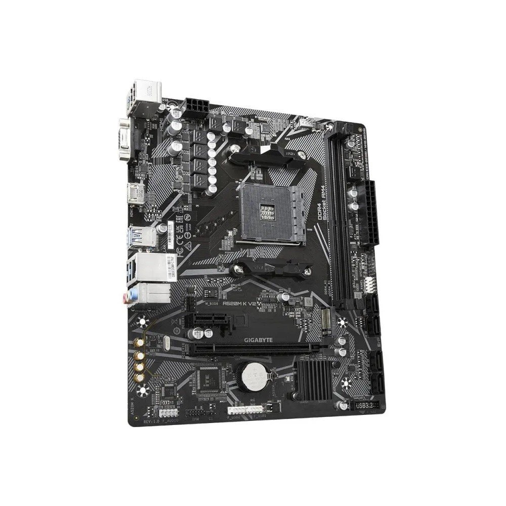 Placa Base Gigabyte A520M K V2 AM4 Micro ATX