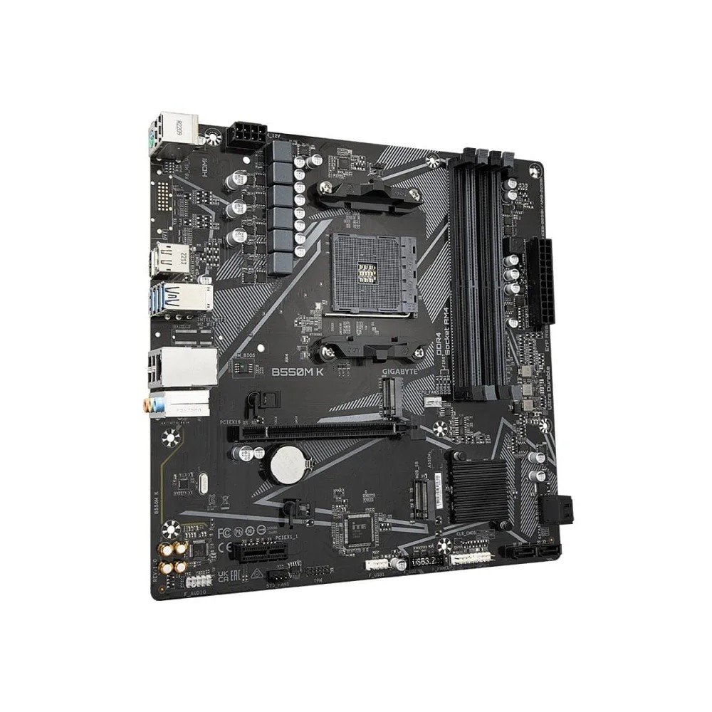 Placa Base Gigabyte B550M K V1.0 AM4 Micro ATX
