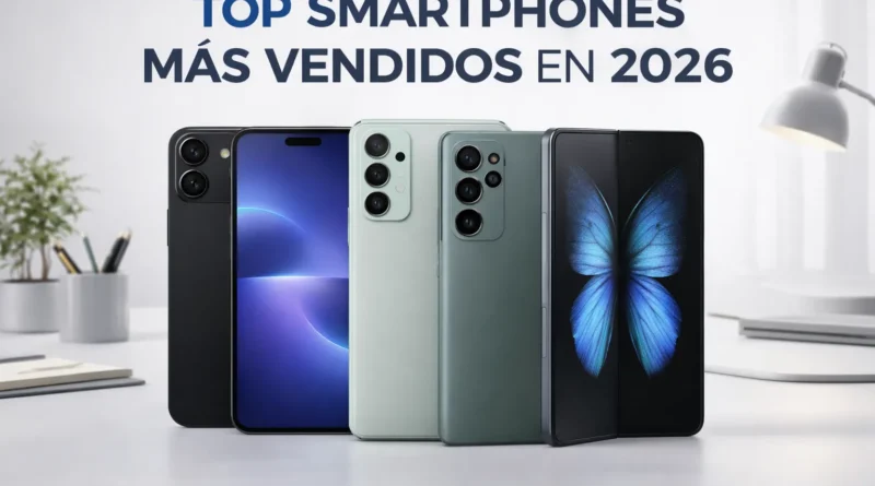 Top smartphones más vendidos en 2026 | Los móviles que dominan el mercado