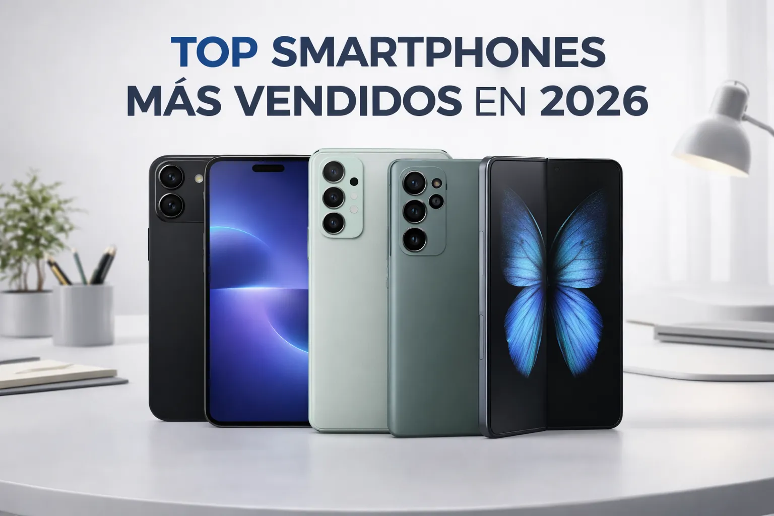 Top smartphones más vendidos en 2026 | Los móviles que dominan el mercado